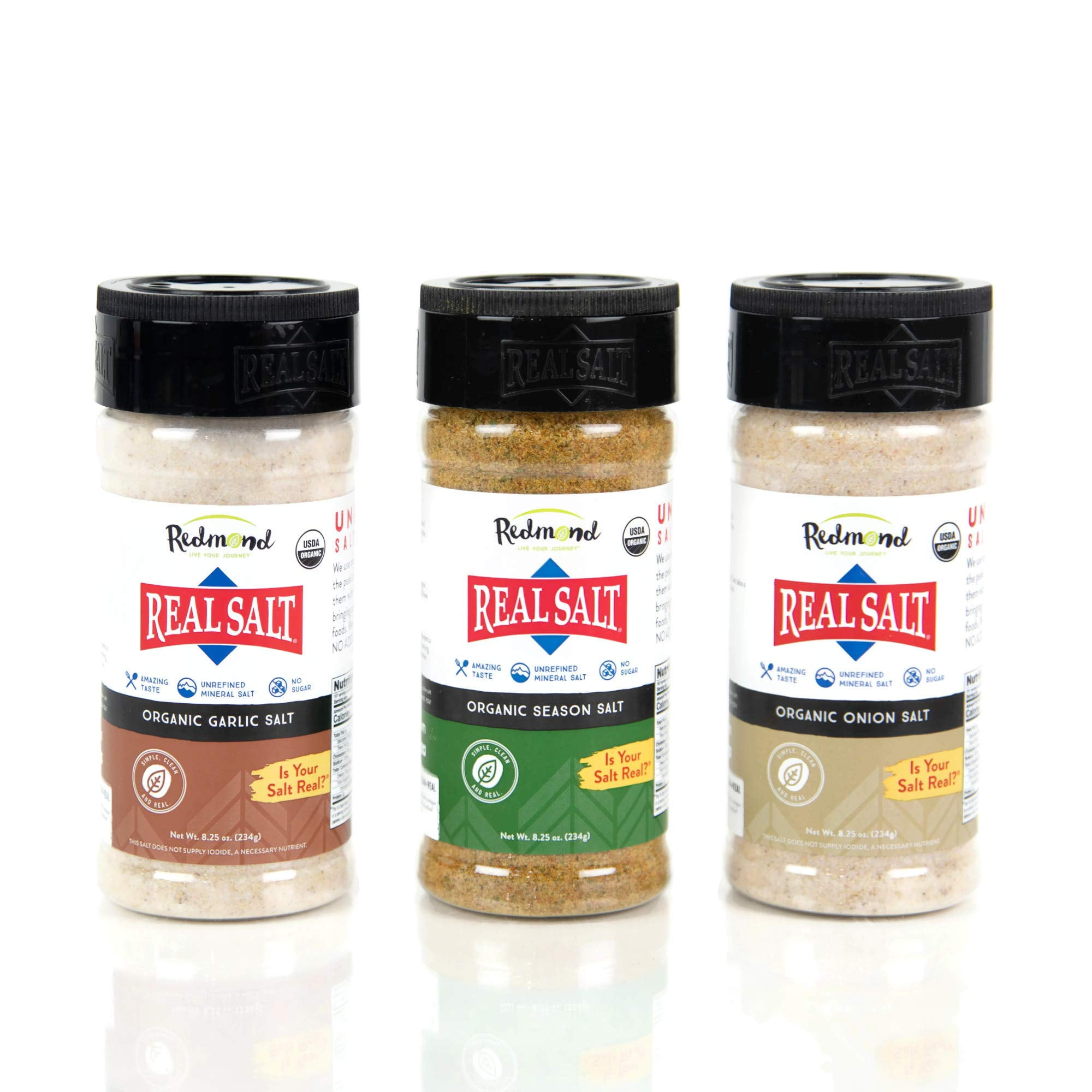 Redmond Real Sea Salt YPF5 - Natural Unrefined Organic Gluten Free ...