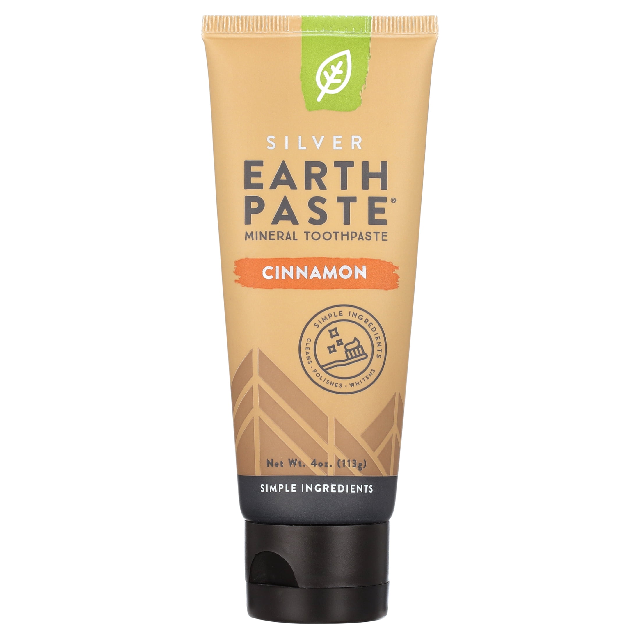 Redmond Earth Paste Natural Toothpaste, Cinnamon, 4 Oz - Walmart.com