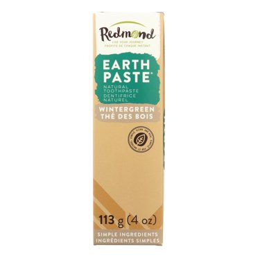 Redmond Trading Company Earthpaste Natural Toothpaste with Sea Salt ...