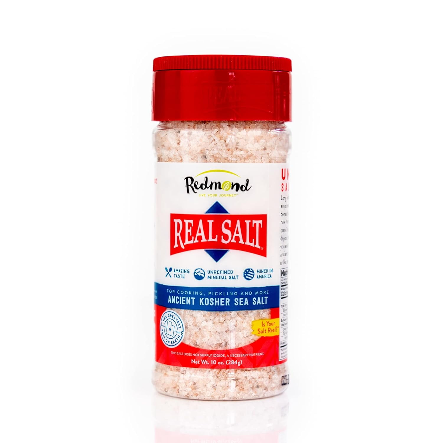 Redmond Trading Company, Real Salt Ancient Kosher Sea Salt, 10 oz Pack ...