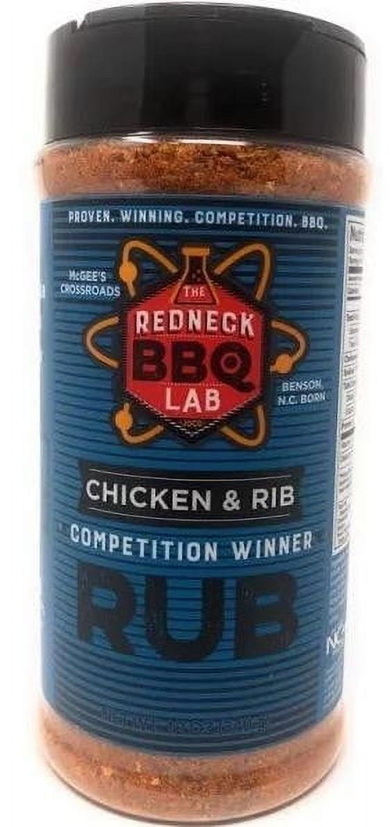 Redneck BBQ Lab Smoked Seasoning Chicken & Rib Rub - Walmart.com