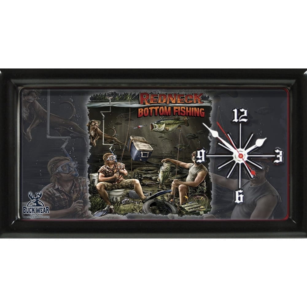 Redneck Bottom Fishing Clock # 3 - Walmart.com