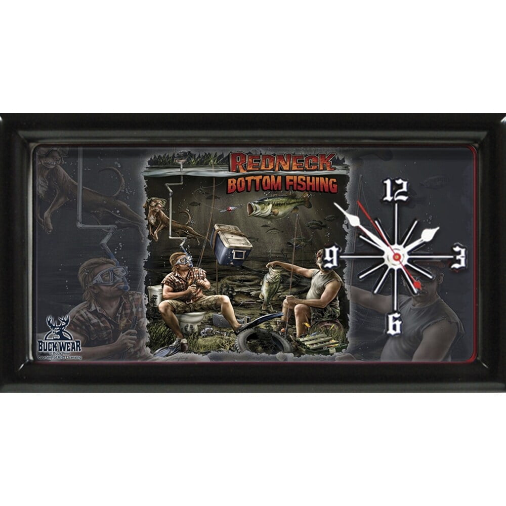 Redneck Bottom Fishing Clock # 3 - Walmart.com