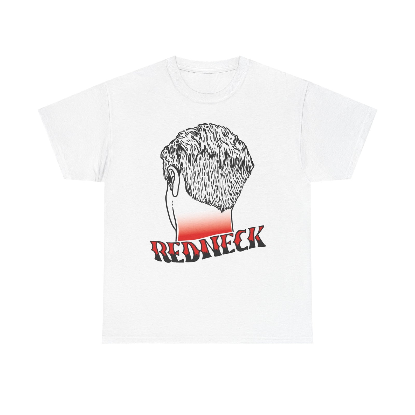 Redneck Graphic T Shirt Funny Logo Poster Southern Unisex Heavy Cotton ...
