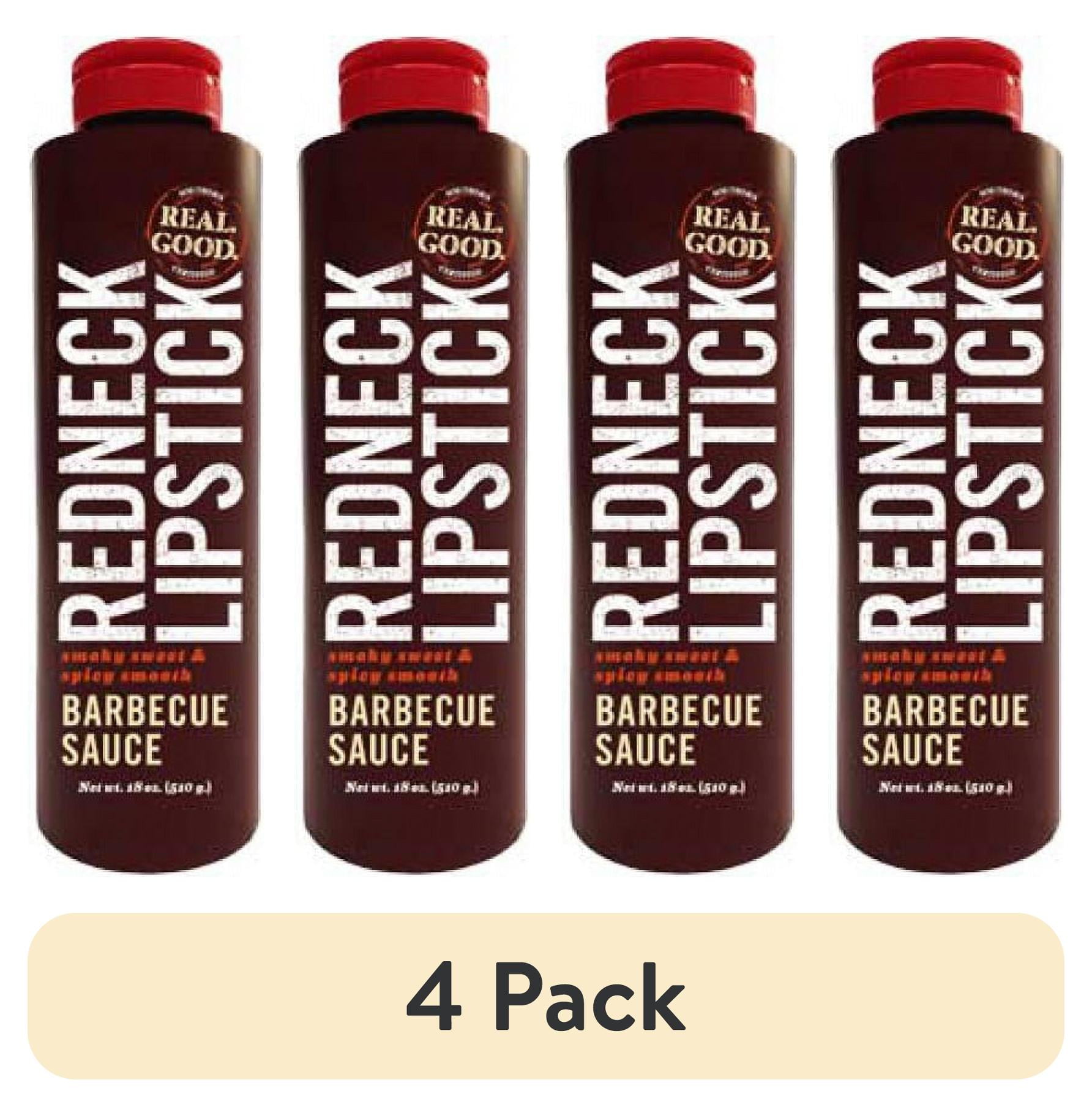 (4 pack) Redneck Lipstick Gluten Free Smoky Sweet and Spicy Smooth ...