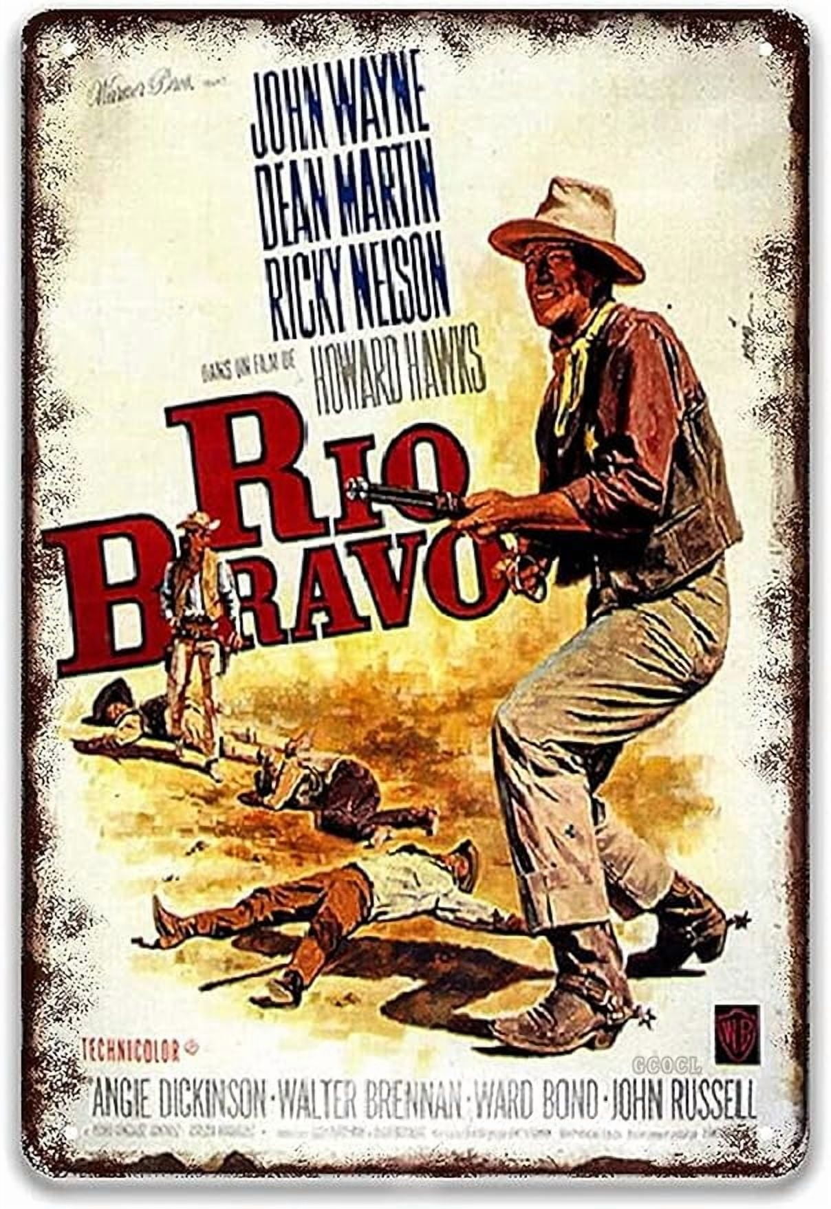 Redneck Slayer Rio Bravo Old Fashioned Western Cowboy Movie Poster Sign ...