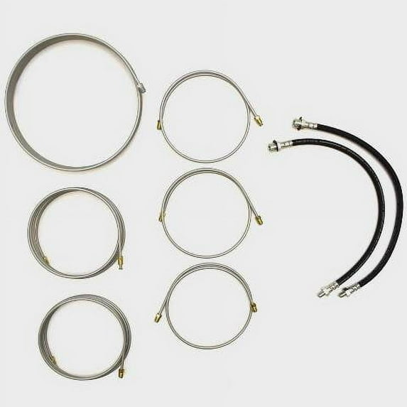 Redneck Trailers Boat Tandem Axle Brake Line Kit 9505 | Gray Steel (Kit ...