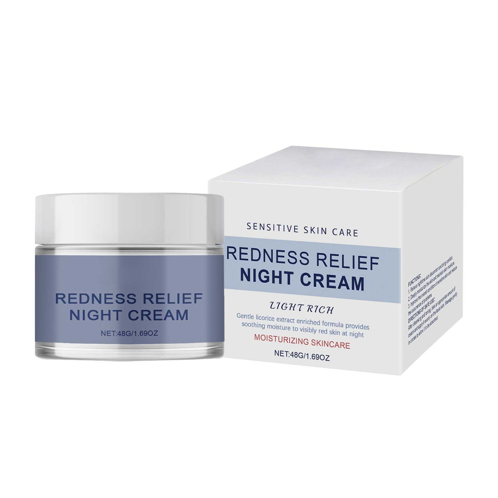 Redness Relief Night Creme - Gently Hydrates To Reduce Redness-Prone ...