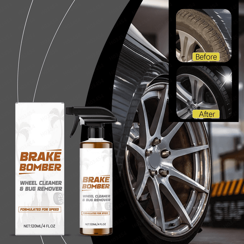 Rednow Brake Bomber Wheel Cleaner,Powerful Non-Acid Truck & Car Wheel ...