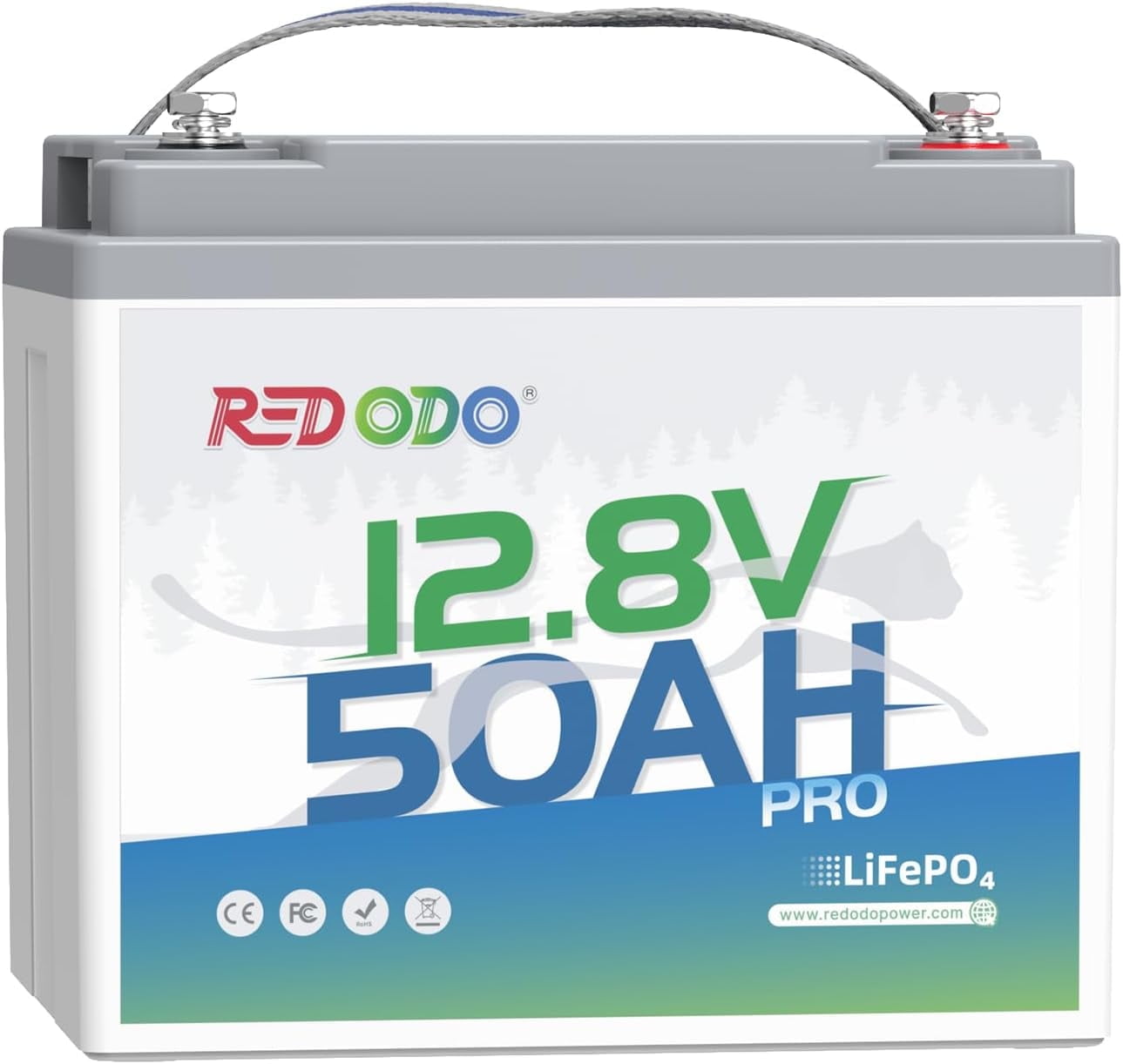 Redodo 12 V 50 Ah Batterie au lithium, Portable 50 Maroc | Ubuy