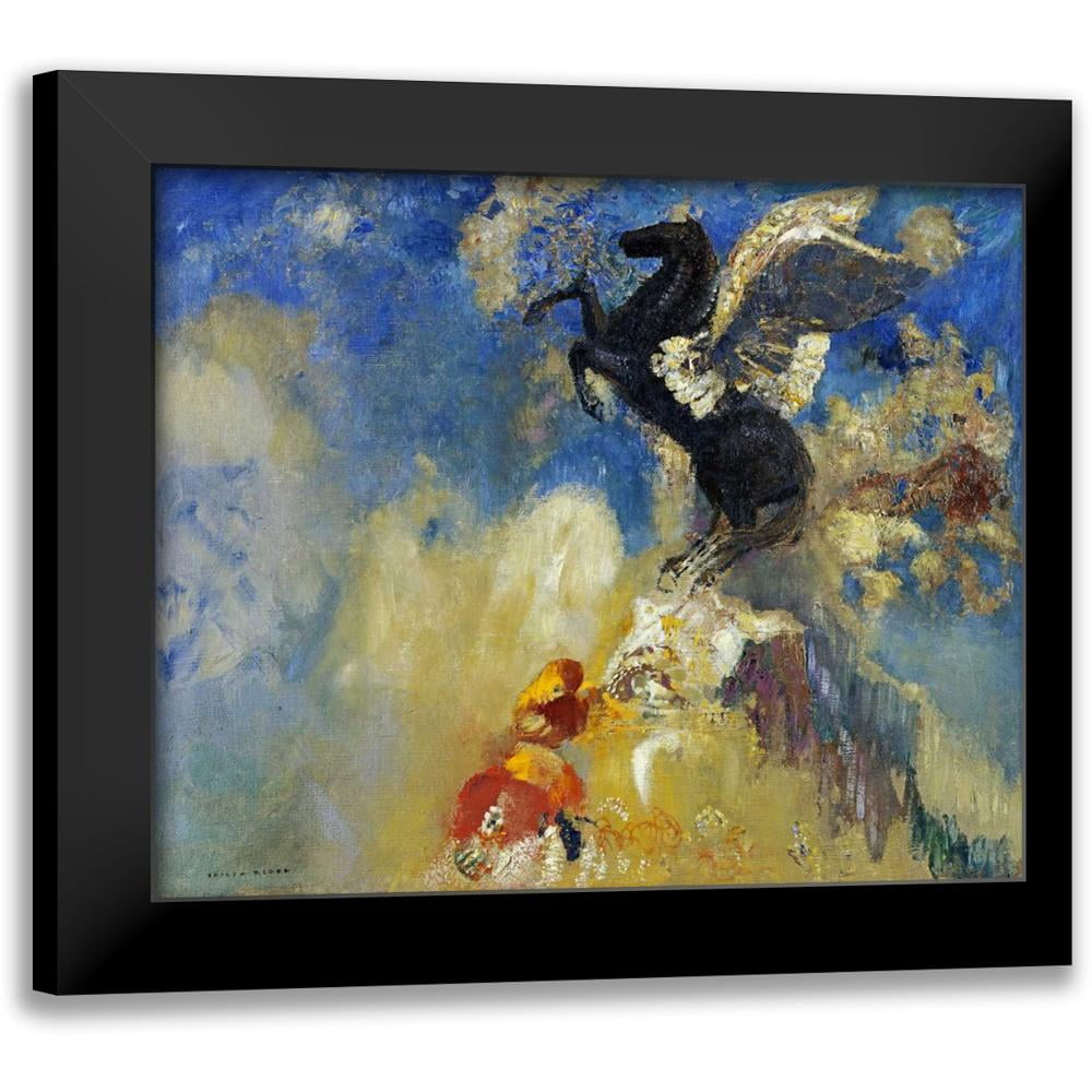 Redon, Odilion 14x12 Black Modern Framed Museum Art Print Titled - The ...
