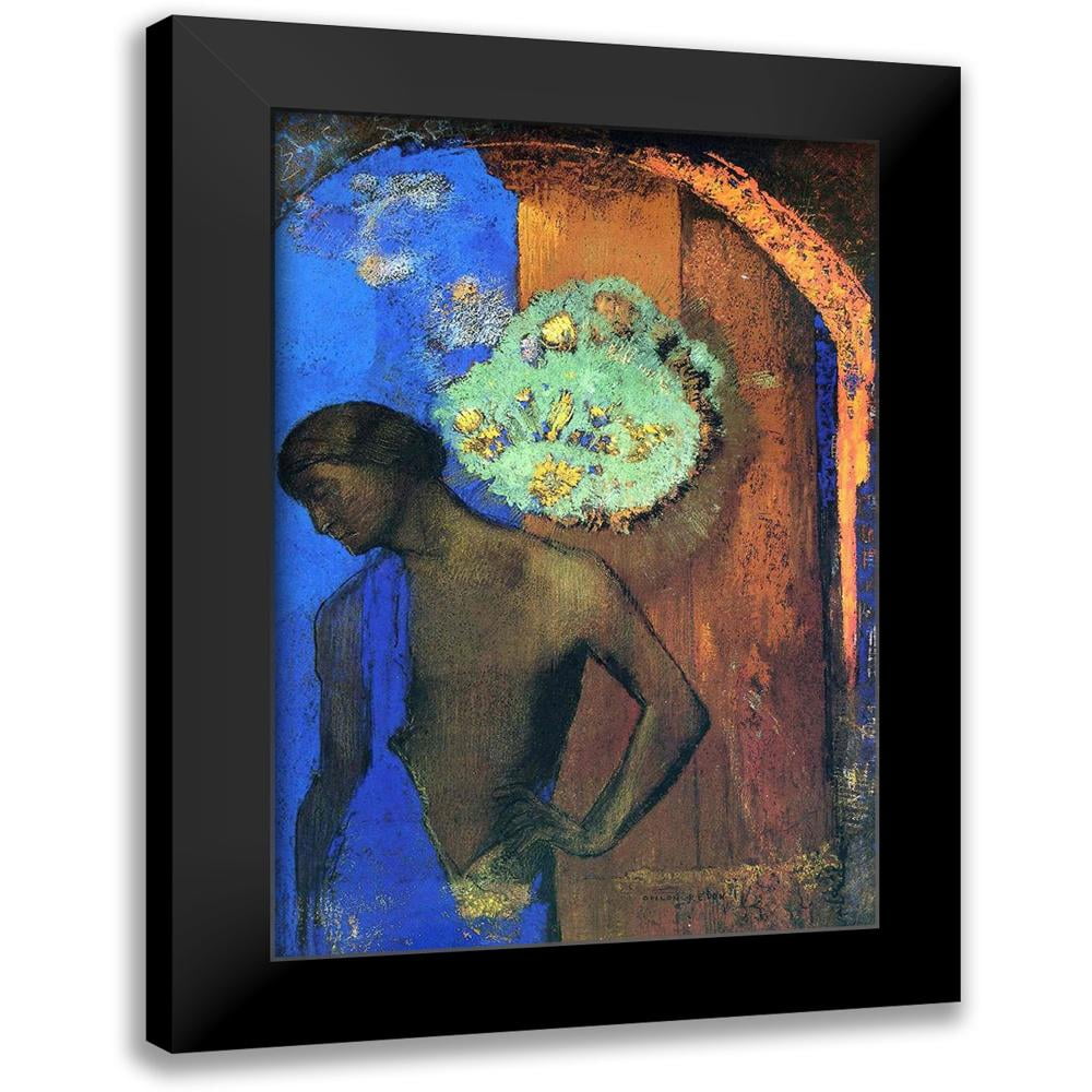 Redon, Odilon 11x14 Black Modern Framed Museum Art Print Titled - Saint ...