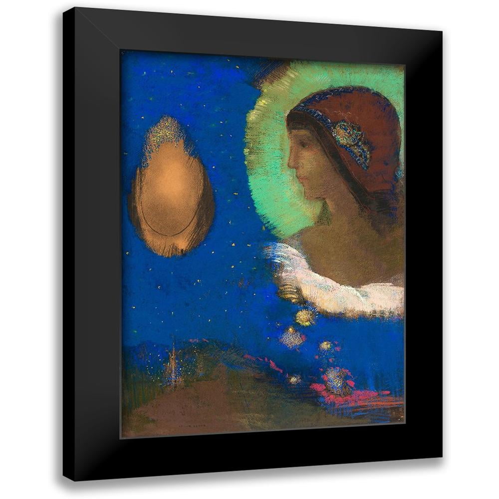 Redon, Odilon 11x14 Black Modern Framed Museum Art Print Titled - SitaÂ ...