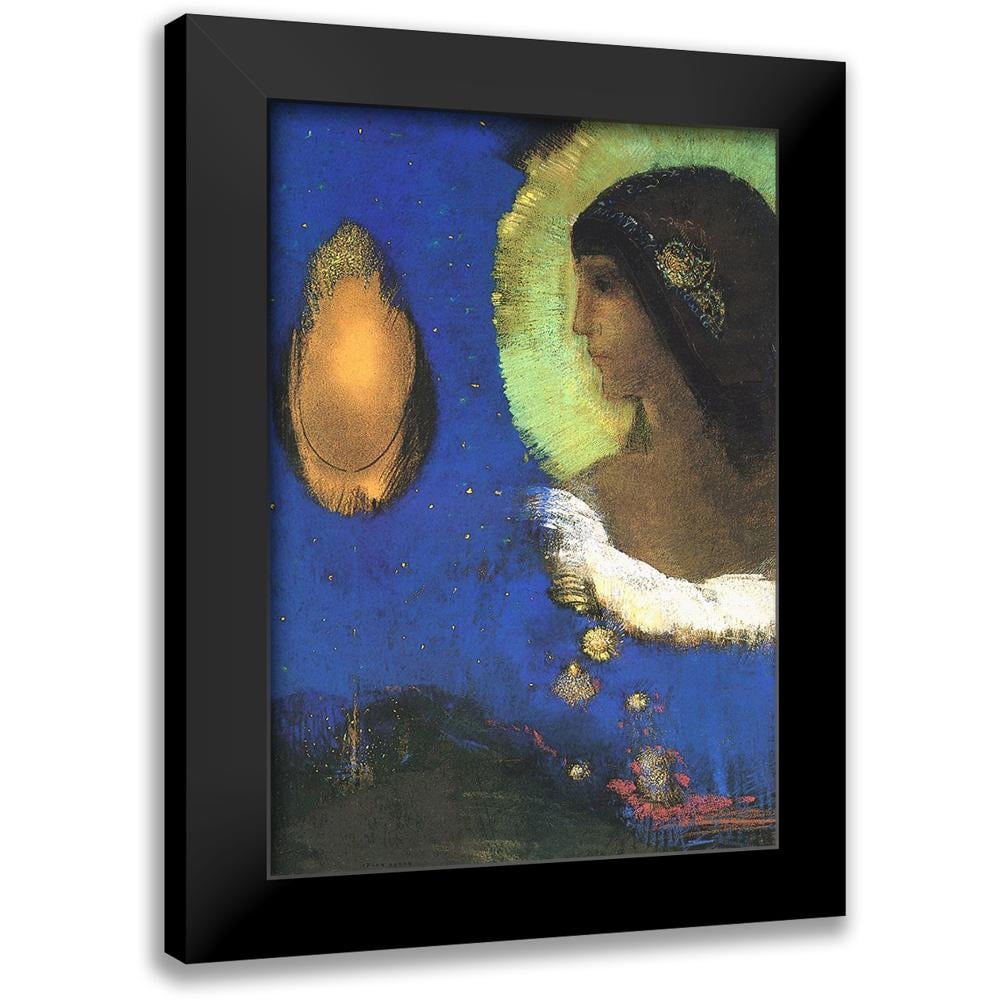 Redon, Odilon 11x14 Black Modern Framed Museum Art Print Titled - Sita ...