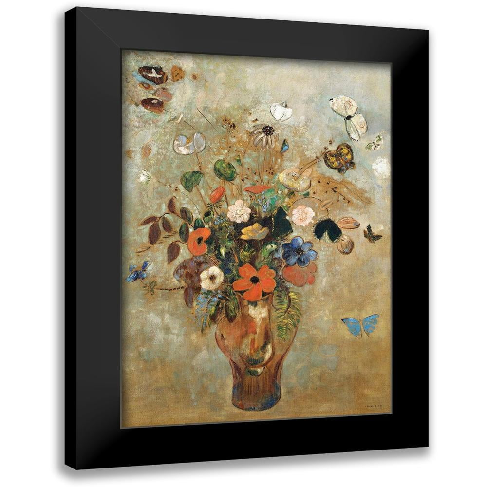 Redon, Odilon 11x14 Black Modern Framed Museum Art Print Titled - Still ...