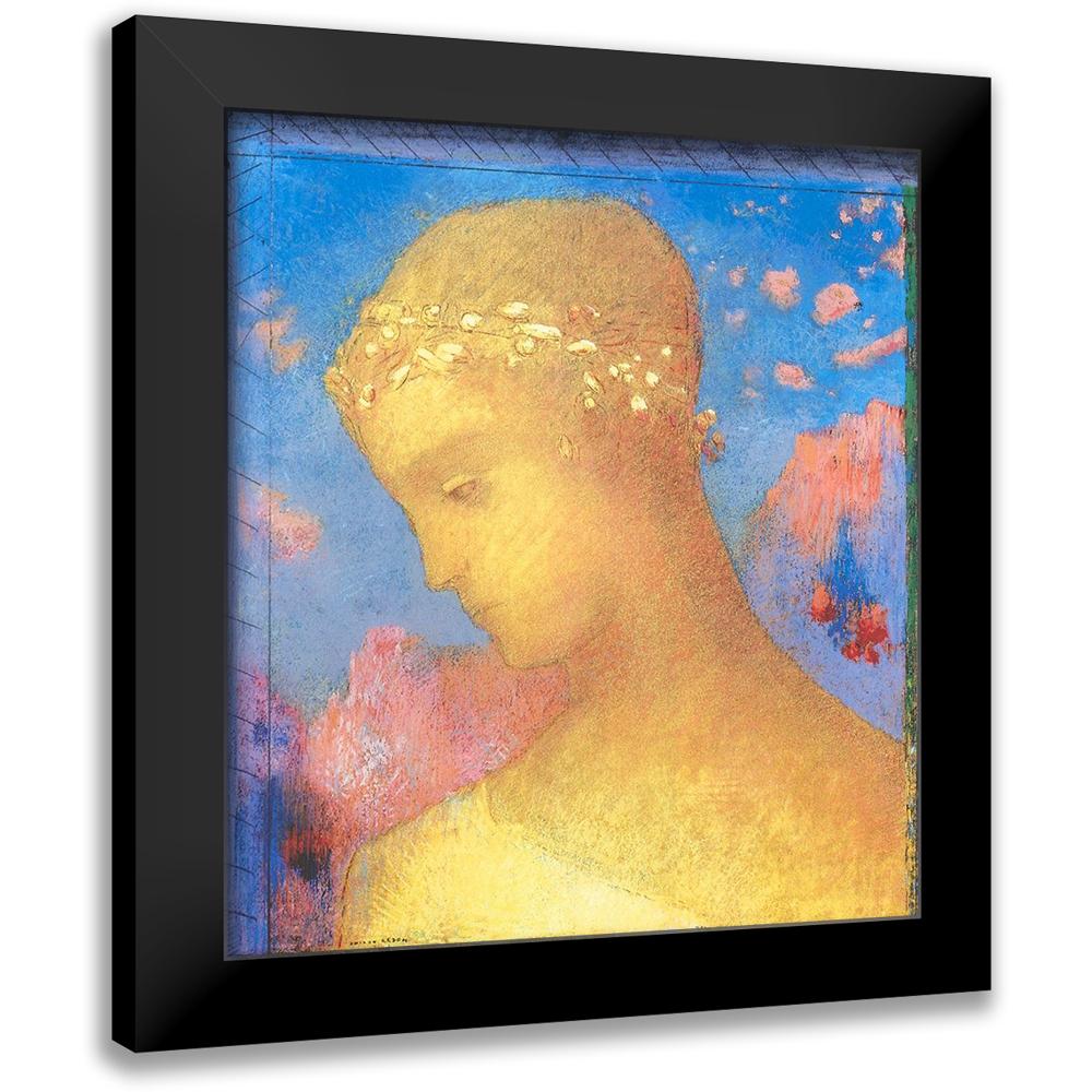 Redon, Odilon 12x13 Black Modern Framed Museum Art Print Titled ...