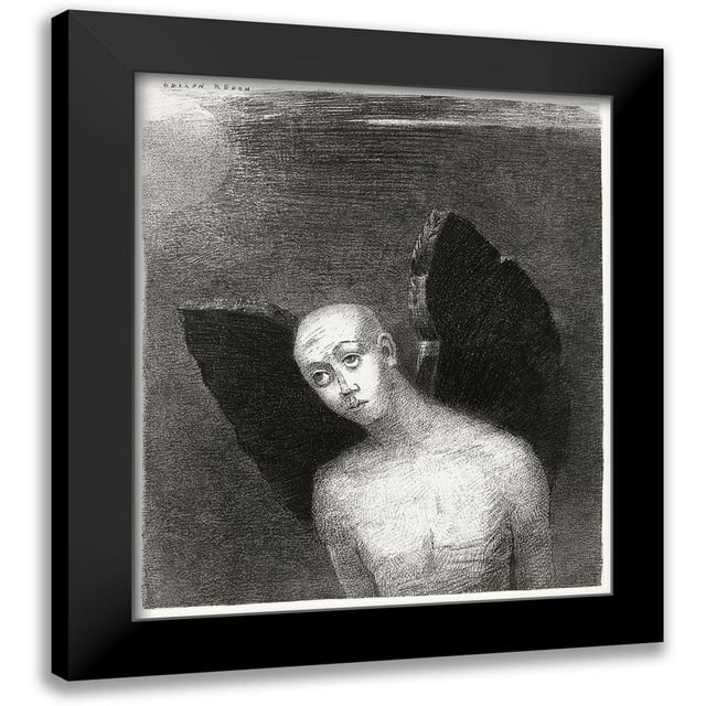 Redon, Odilon 12x13 Black Modern Framed Museum Art Print Titled - The ...