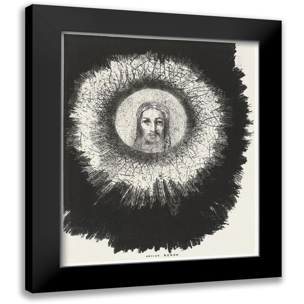 Redon, Odilon 12x14 Black Modern Framed Museum Art Print Titled - And ...