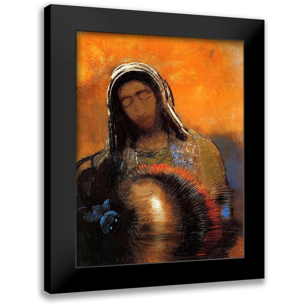Redon, Odilon 12x14 Black Modern Framed Museum Art Print Titled ...