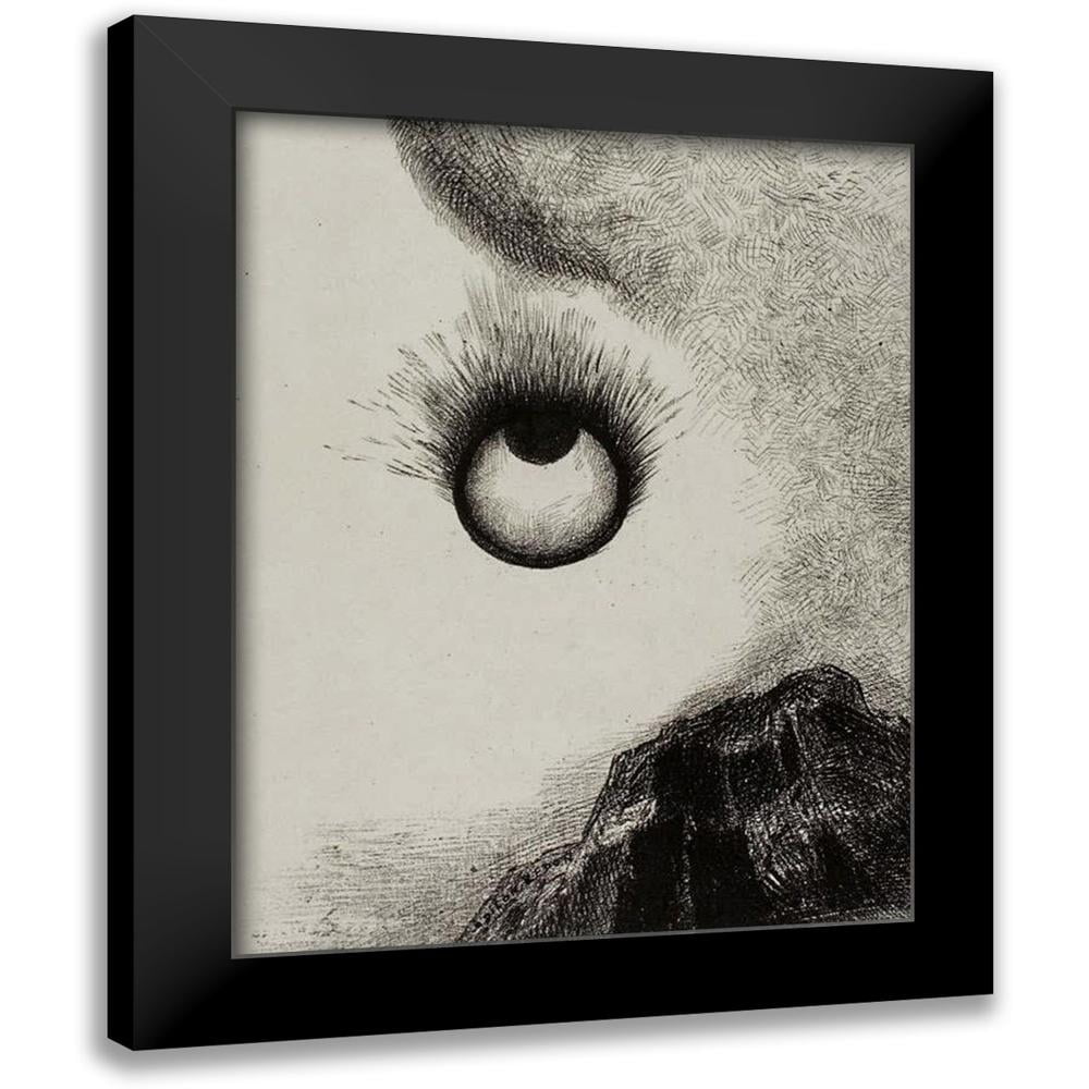 Redon, Odilon 12x14 Black Modern Framed Museum Art Print Titled ...