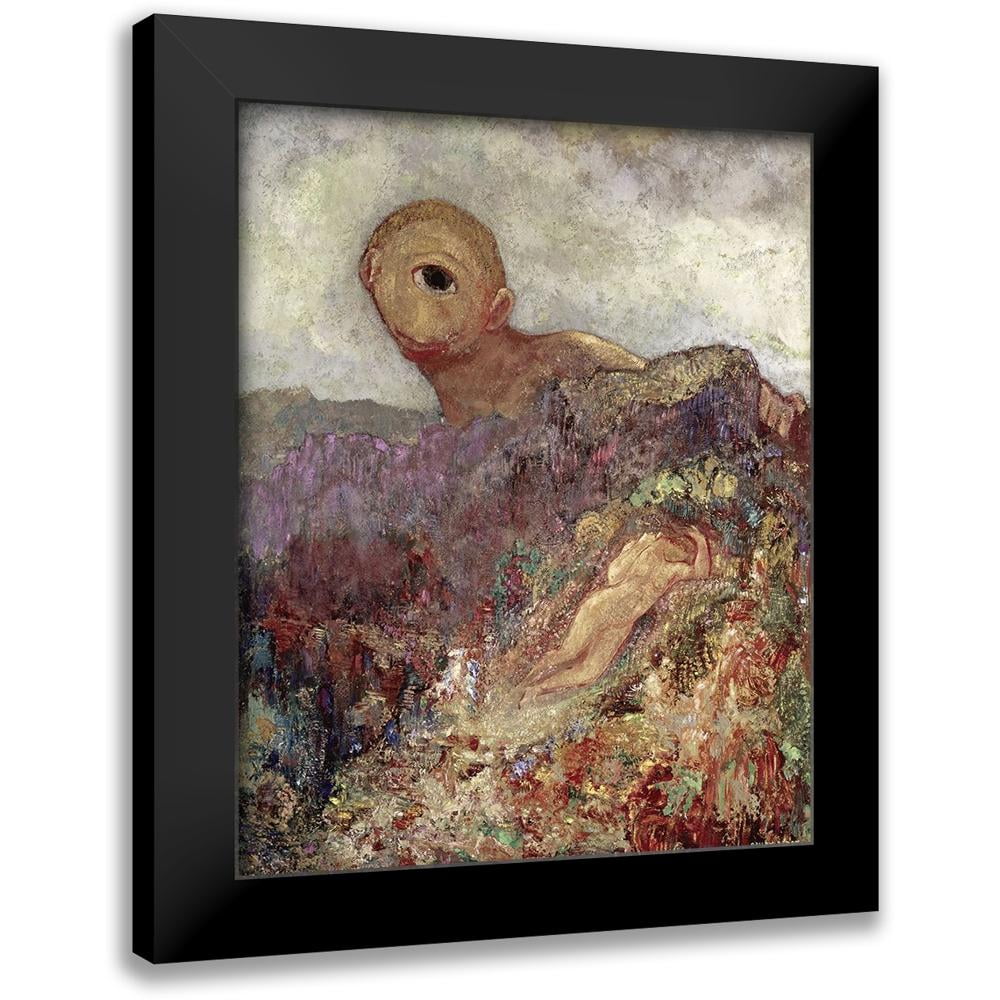 Redon, Odilon 12x14 Black Modern Framed Museum Art Print Titled - The ...