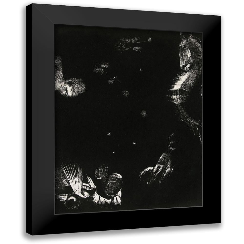 Redon, Odilon 12x14 Black Modern Framed Museum Art Print Titled - The ...