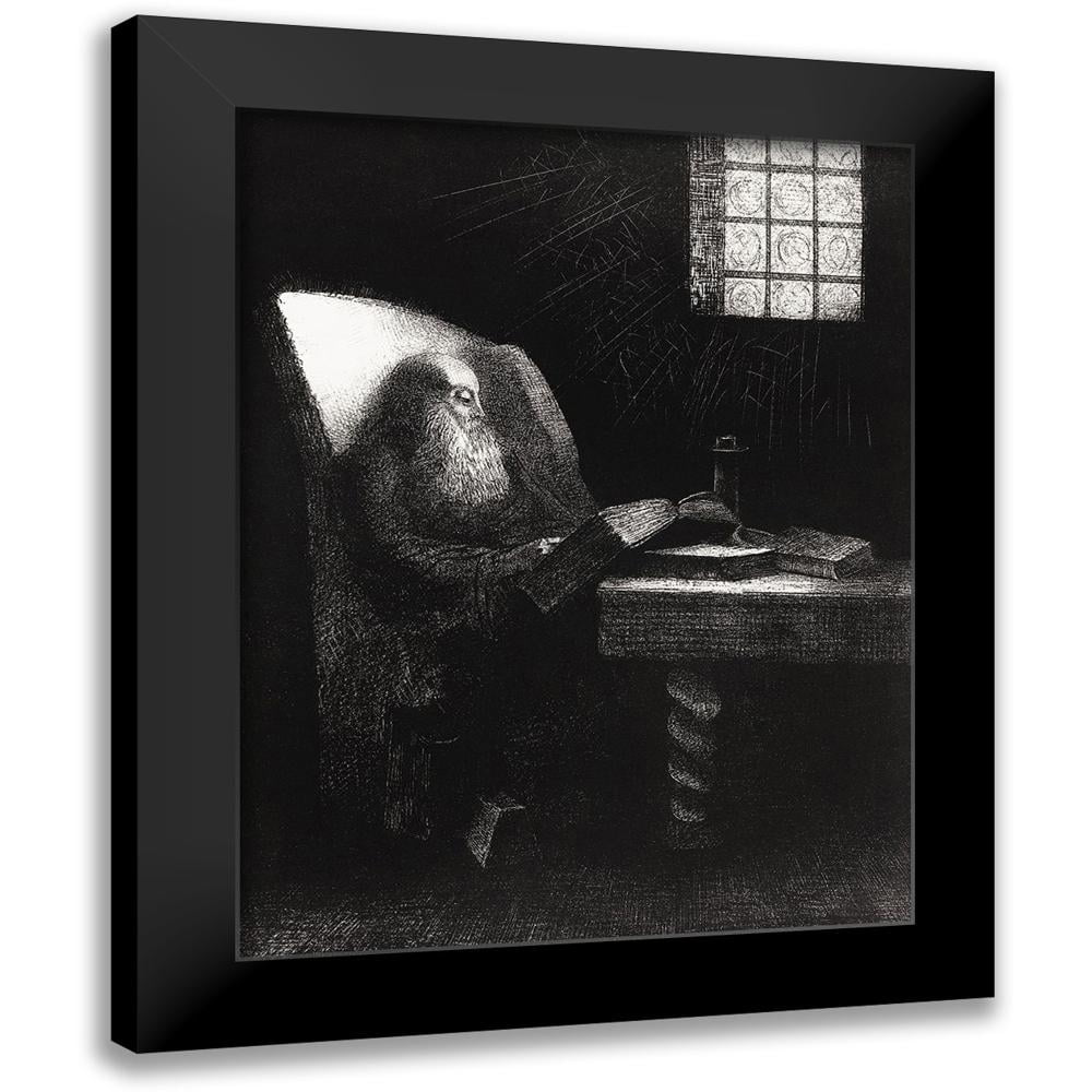 Redon, Odilon 12x14 Black Modern Framed Museum Art Print Titled - The ...