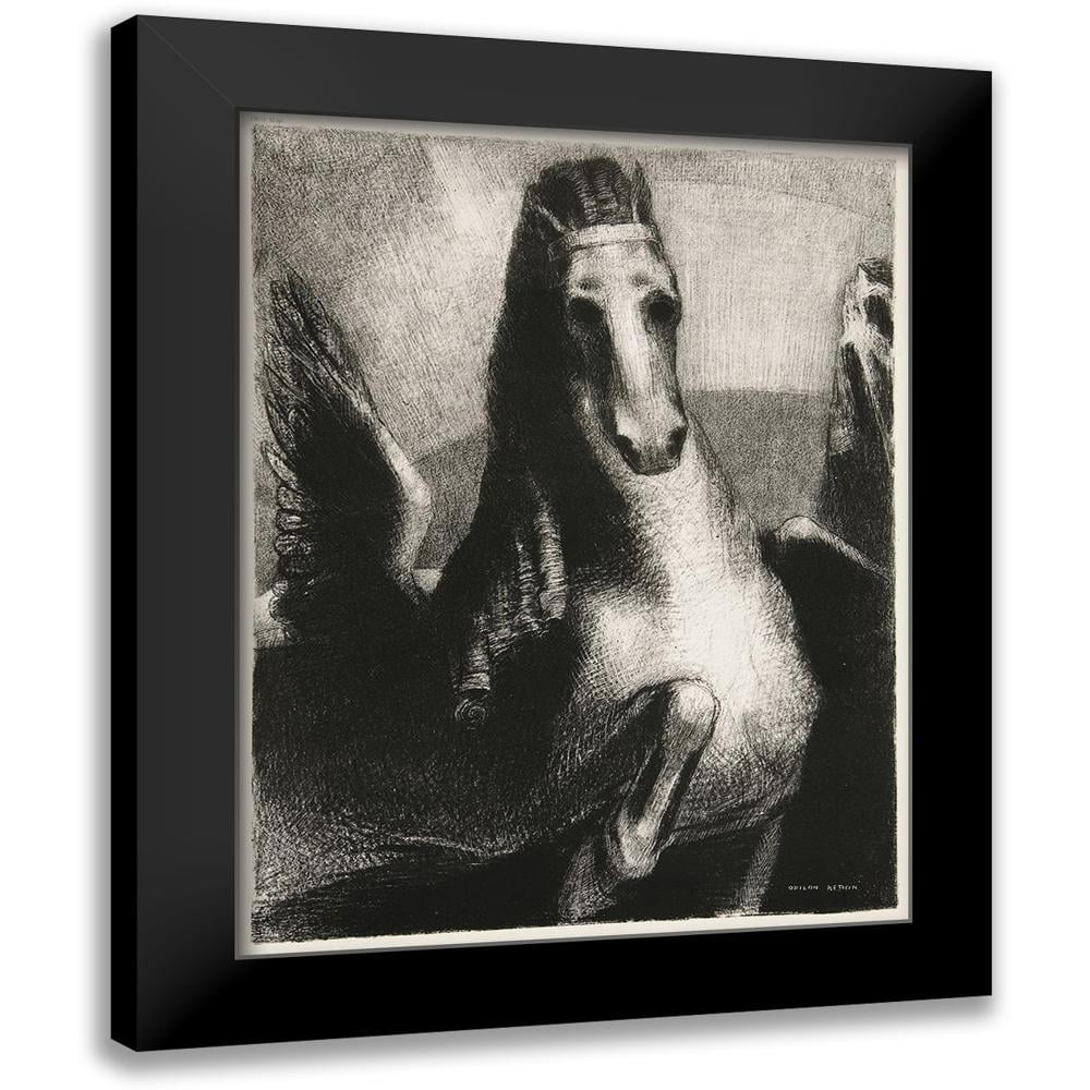 Redon, Odilon 12x14 Black Modern Framed Museum Art Print Titled - The ...