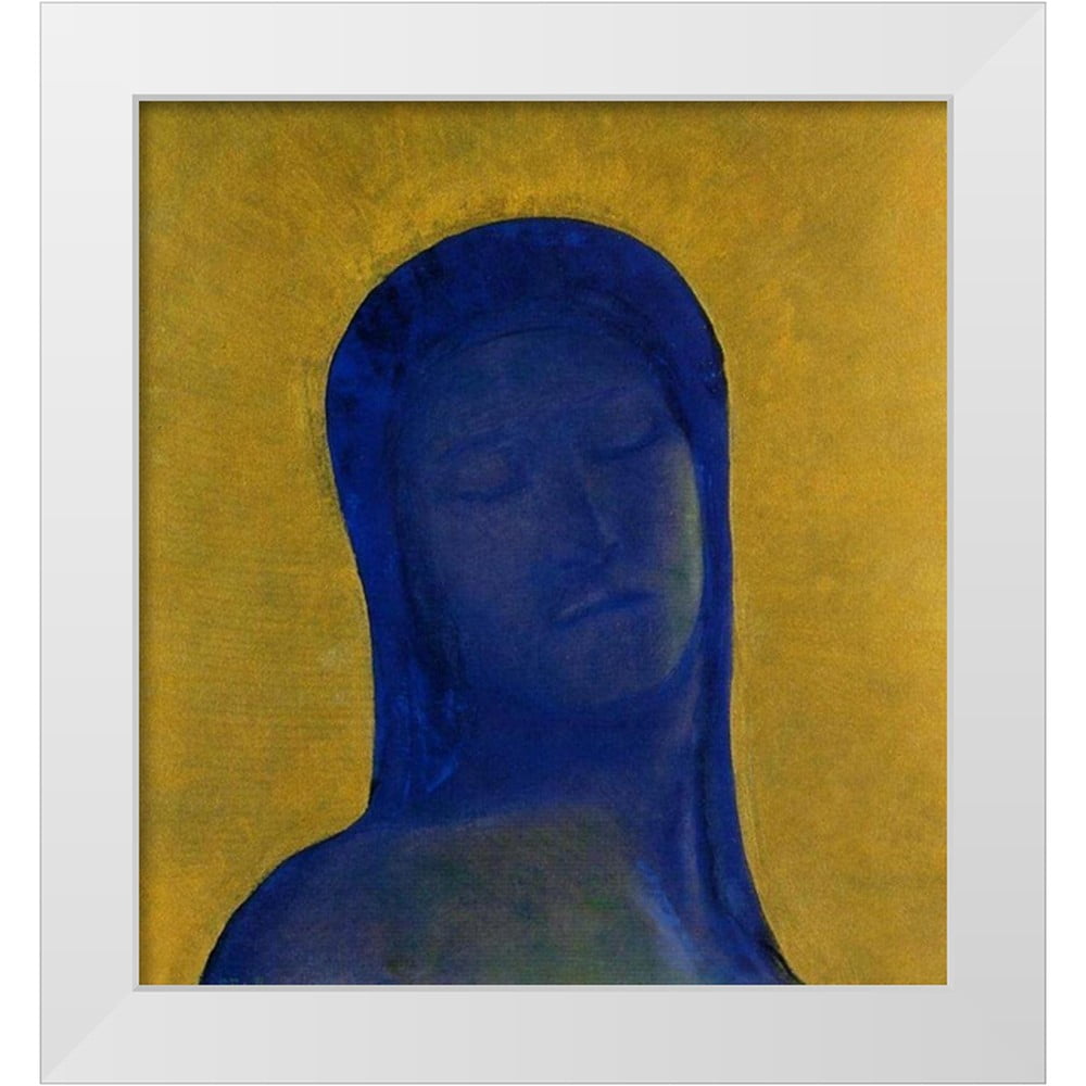 Redon, Odilon 15x16 White Modern Wood Framed Museum Art Print Titled ...