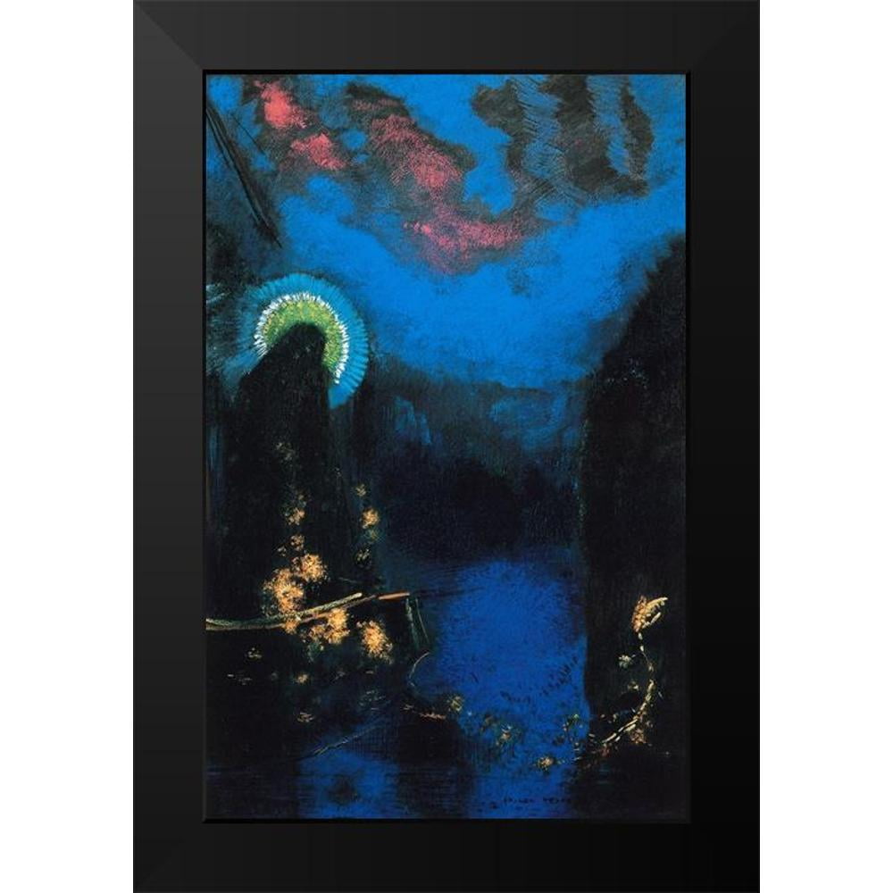 Redon, Odilon 17x24 Black Modern Framed Museum Art Print Titled - The ...