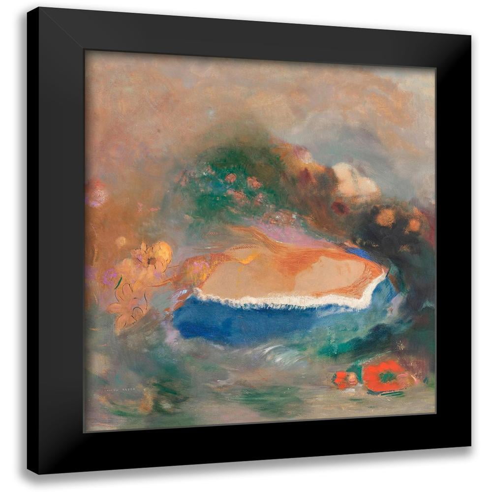 Redon, Odilon 20x22 Black Modern Framed Museum Art Print Titled ...