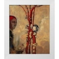 Redon, Odilon 20x23 White Modern Wood Framed Museum Art Print Titled ...