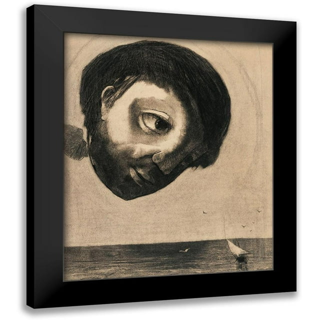 Redon, Odilon 20x24 Black Modern Framed Museum Art Print Titled ...