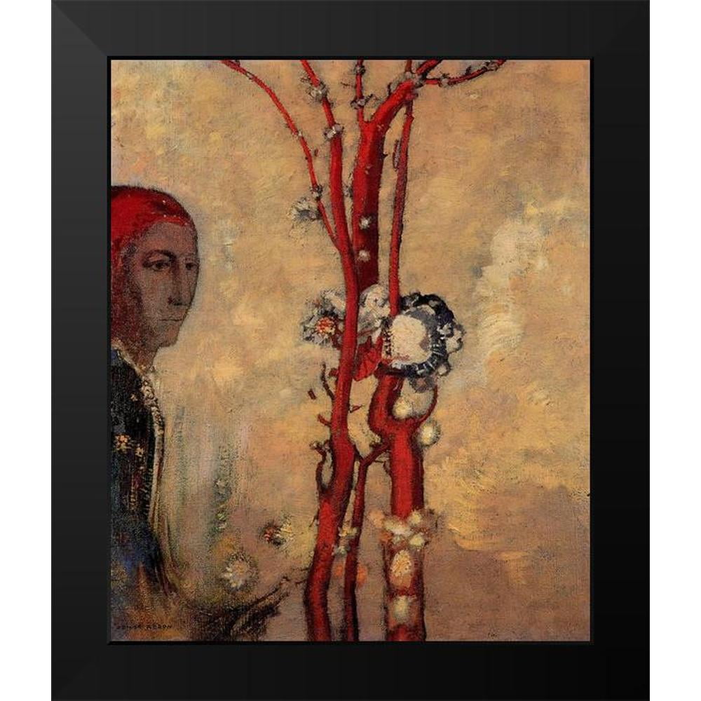 Redon, Odilon 20x24 Black Modern Framed Museum Art Print Titled - The ...