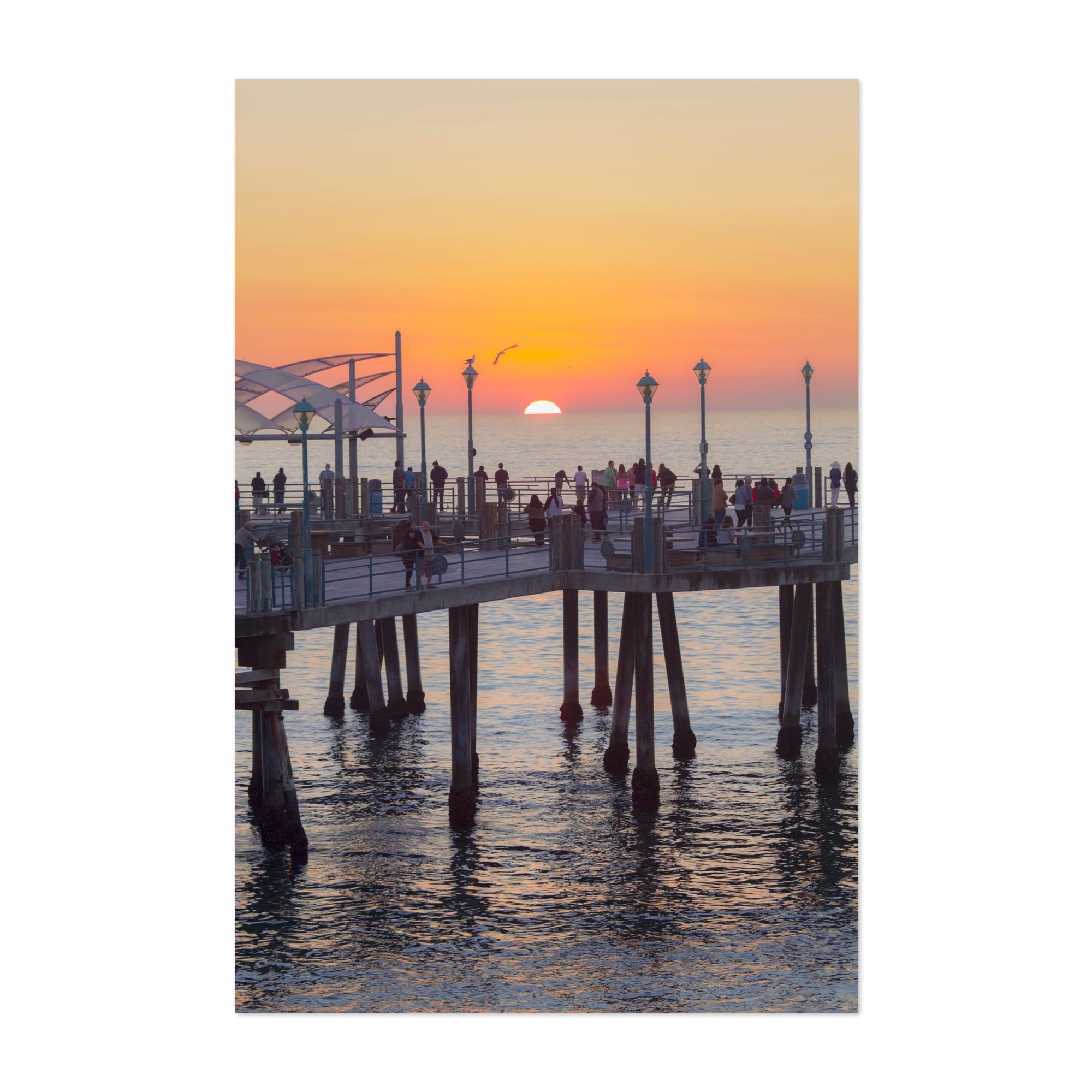Redondo Beach Pier at Sunset - Redondo Beach California Photography ...