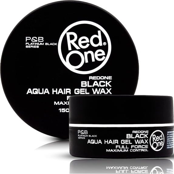 Redone Hair Styling Wax Black 150ml | Extra Hold & Shiny Finish | Gel ...