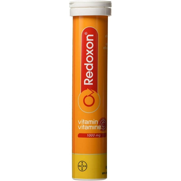 Redoxon Orange Vitamin C Effervescent Tablets 15 Orange Effervescent ...