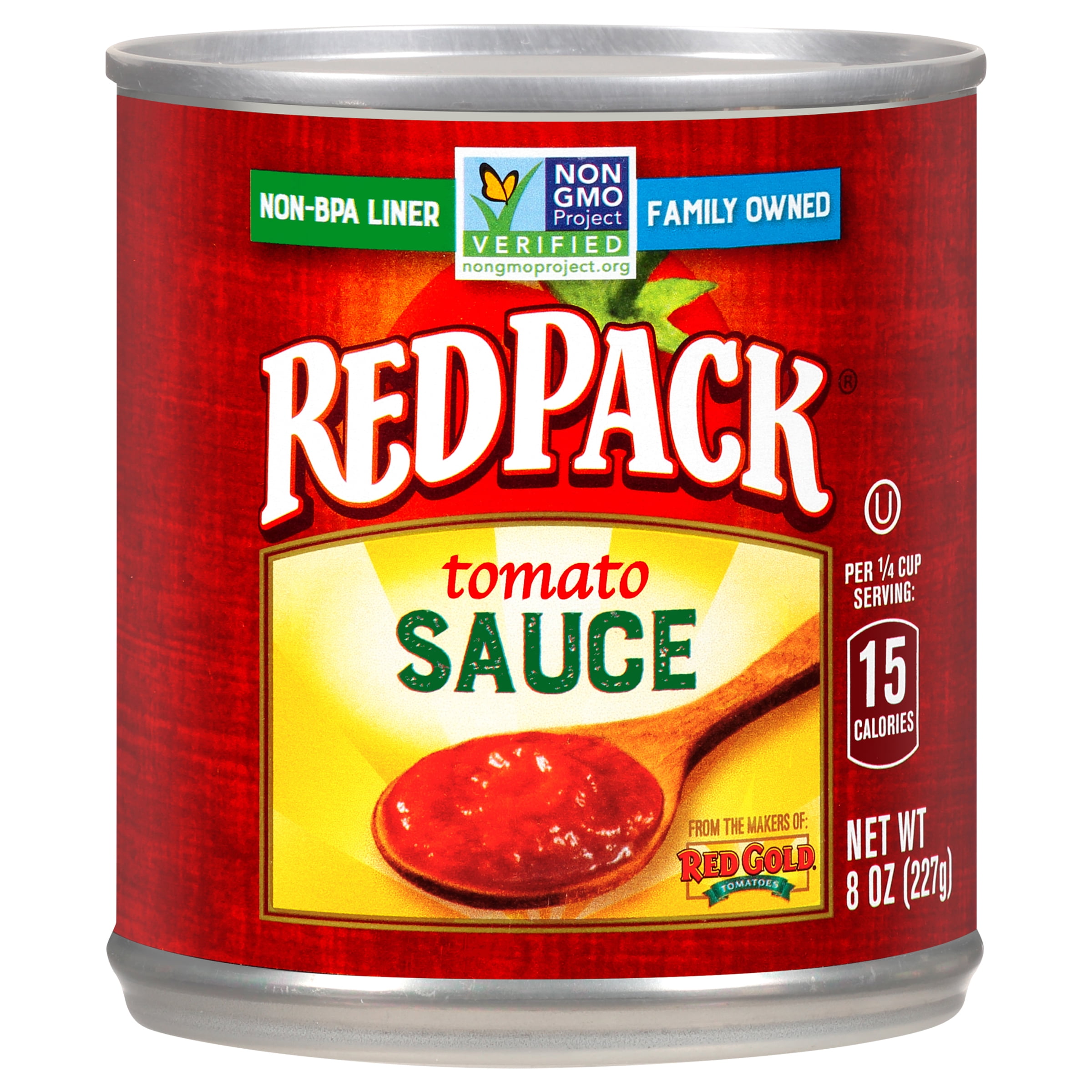 Redpack Tomato Sauce, 8 oz Can - Walmart.com