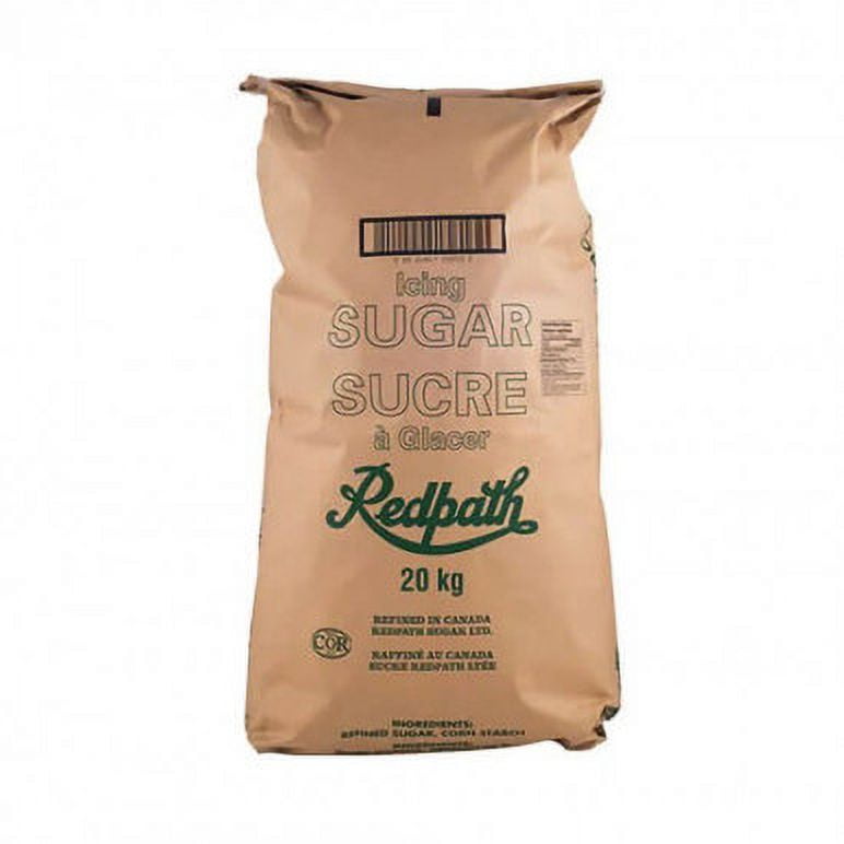 Redpath Icing Sugar, 20kg (44lbs) Bulk Food Service - Walmart.com