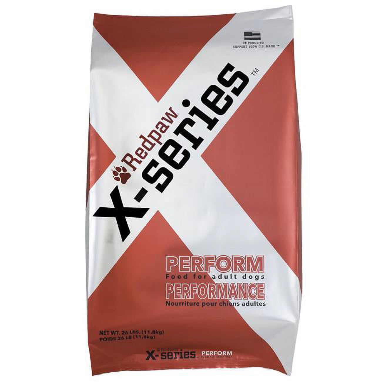 Redpaw X-Series Perform 3 Dog Food - Red - 26 lbs - Walmart.com