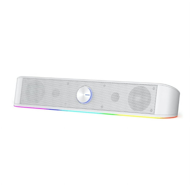 Redragon GS560 RGB Desktop Soundbar, 2.0 Channel Computer Speaker with ...