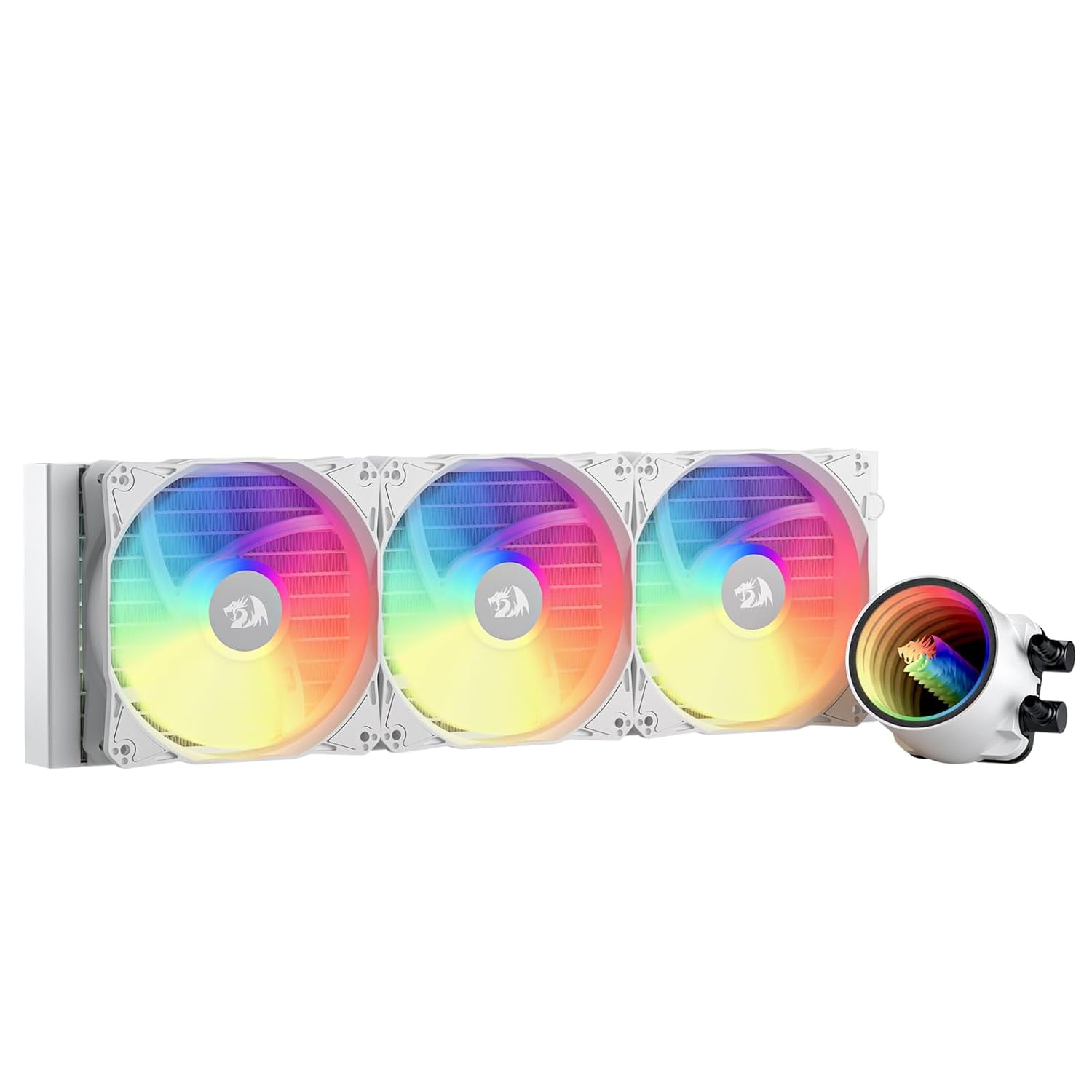 Redragon HL360 ARGB Liquid Cooling System, CPU Water Cooler w/ 3300 RPM ...