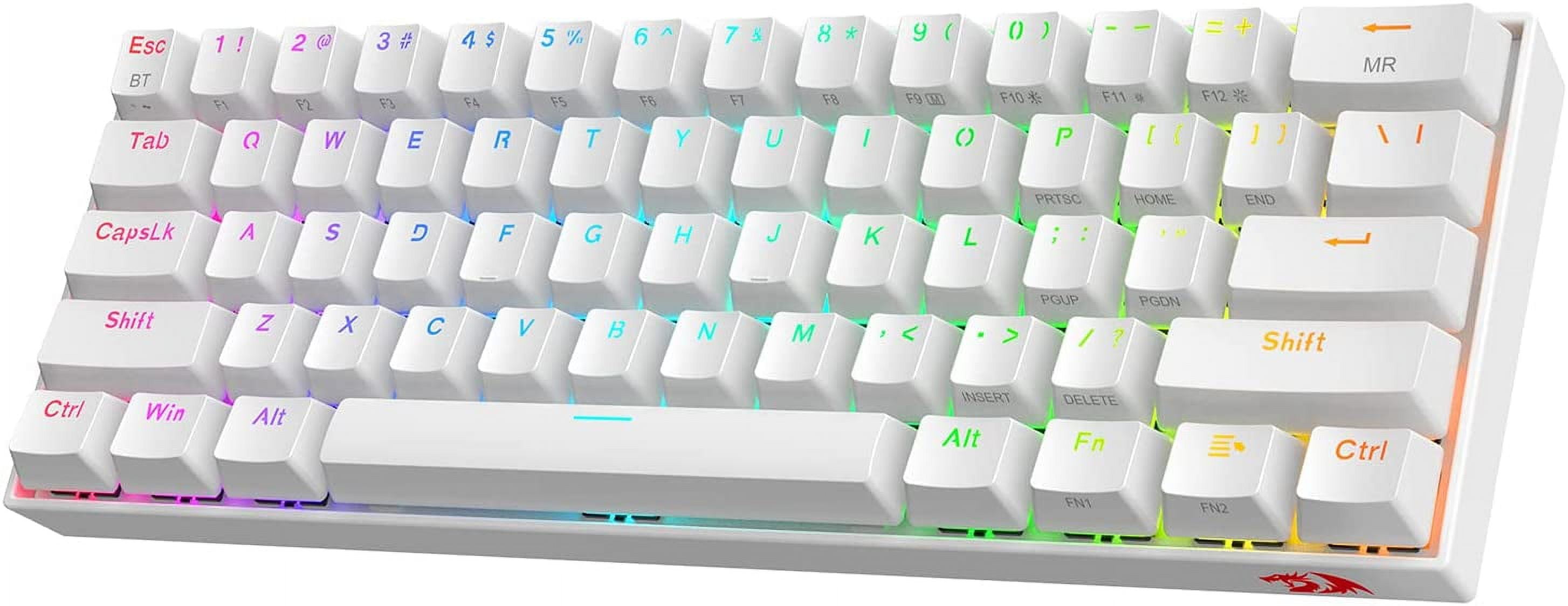 Redragon K530 Pro Draconic 61 Keys 60% Wireless RGB 100% Hot-Swap ...