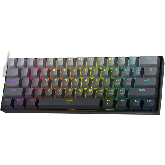 Redragon K617 Rapid Trigger Gaming Keyboard, 60% 61 Keys Wired ...