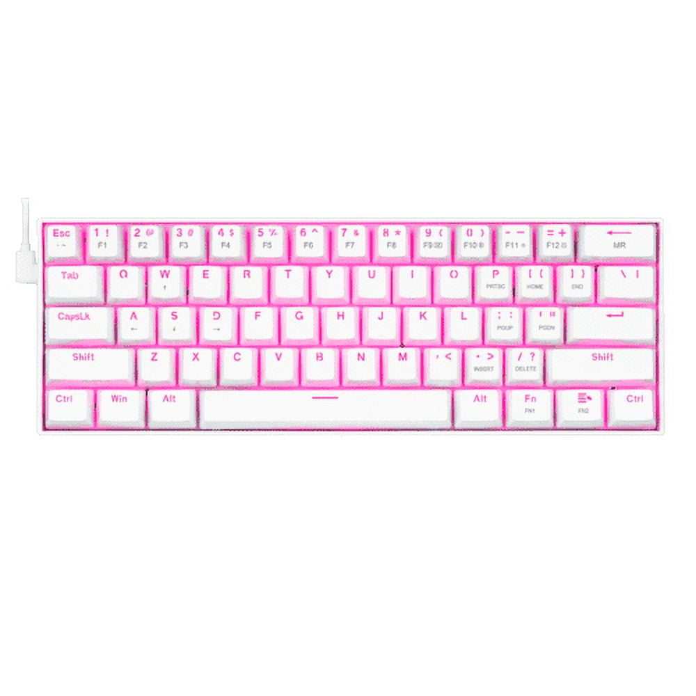 Redragon K630 Dragonborn 60% Wired RGB Gaming Keyboard, 61 Keys Compact ...