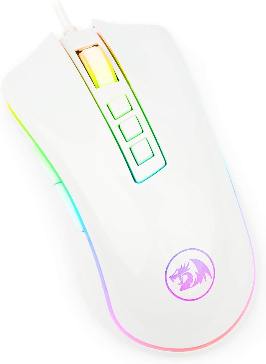 Redragon M711 Cobra Gaming Mouse with 16.8 Million RGB Color Backlit ...
