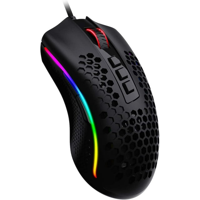 Redragon M808 Storm Lightweight RGB Gaming Mouse, 85g Ultralight ...