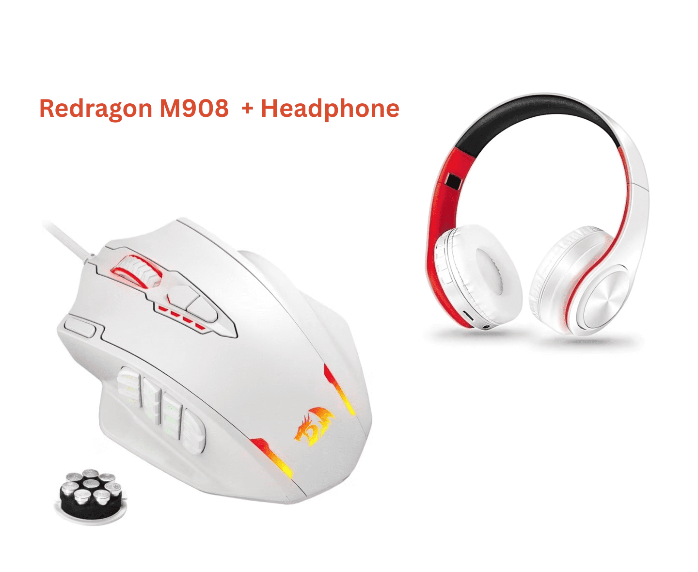 Redragon M908 Gaming Mouse & Premium Headphone Bundle (Great Deal ...