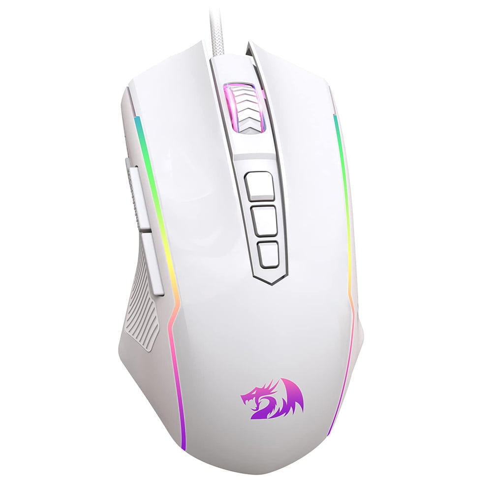Redragon M910-W RGB Wired Gaming Mouse 8000 DPI 9 Programmable Buttons ...