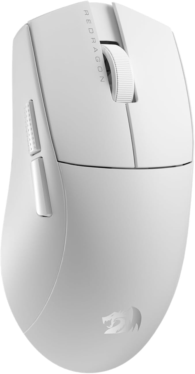 Redragon M916 PRO 3-Mode Wireless Gaming Mouse, 49G Ultra-Light 26K DPI ...